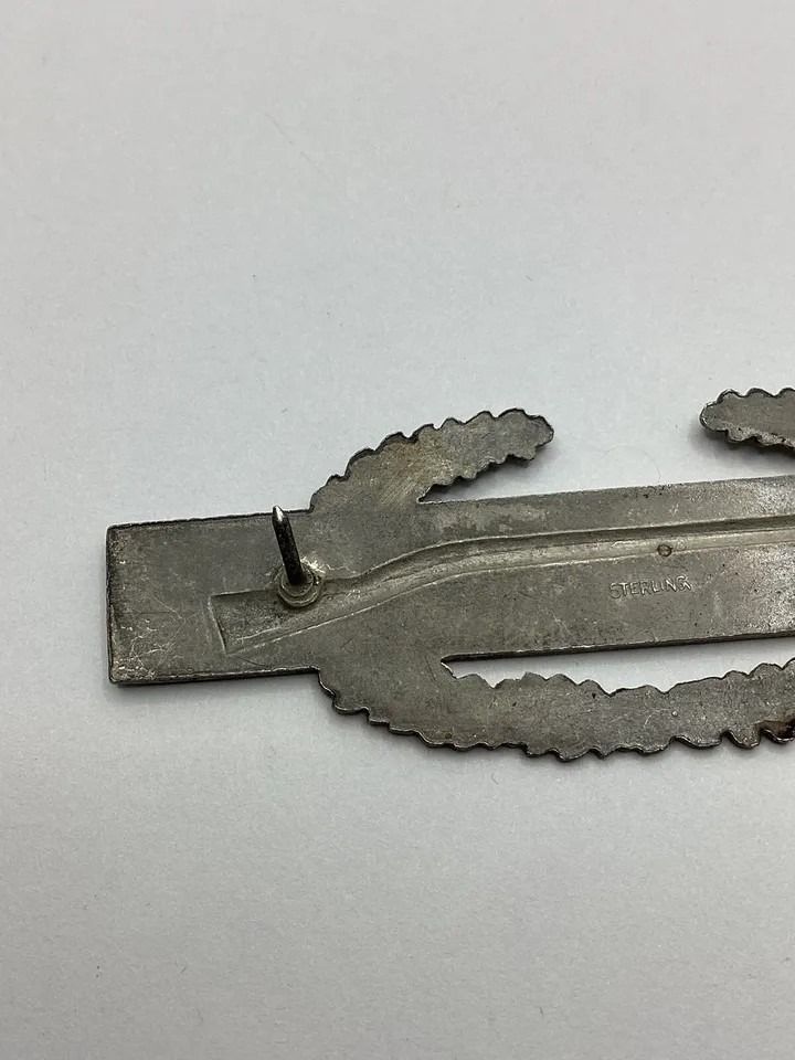 WWII US Army CIB Combat Infantry Badge Sterling Silver, Hobbies & Toys ...