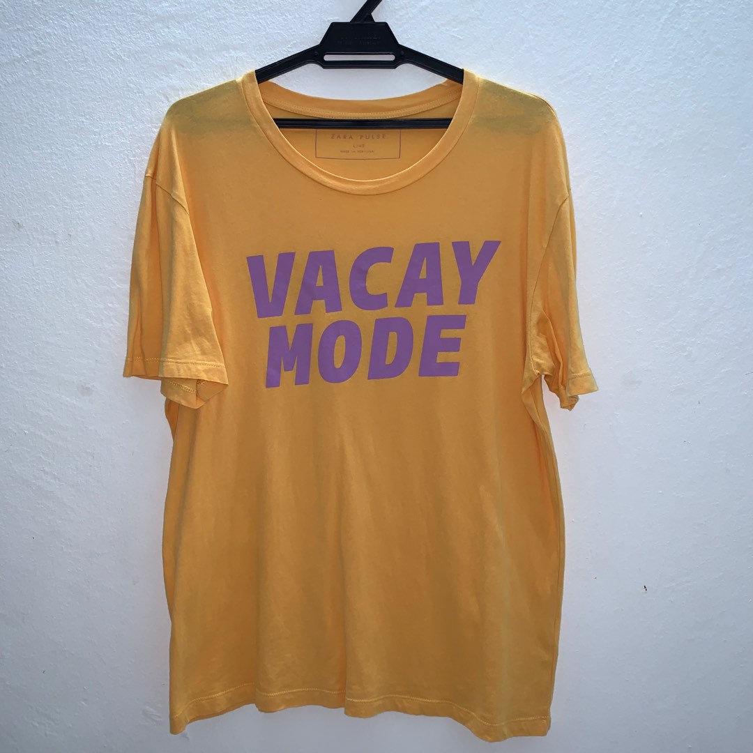 ZARA Vacay Mode, Men's Fashion, Tops & Sets, Tshirts & Polo Shirts on ...