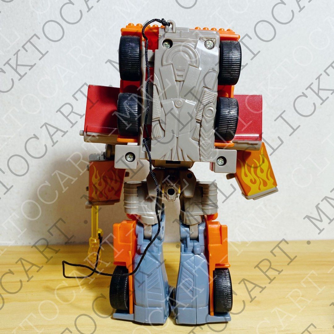 2006 Hasbro Transformers Fast Action Battlers Fire Blast Optimus Prime ...