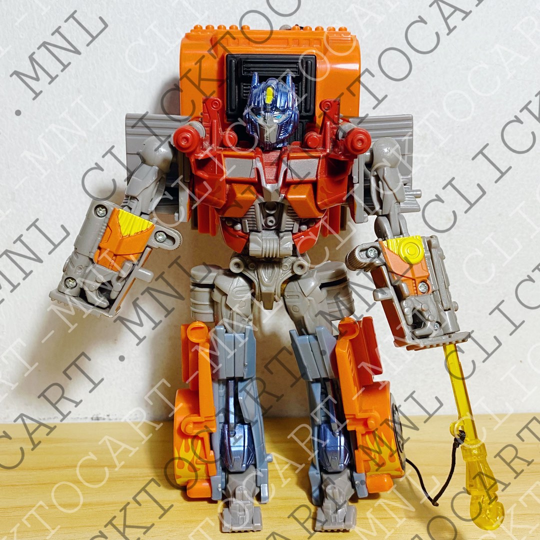 2006 Hasbro Transformers Fast Action Battlers Fire Blast Optimus Prime ...