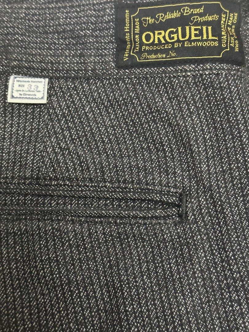 日製 ORGUEIL 工裝 直身 直腳 闊腳褲 Momotaro Jelado Samurai Buzz Rickson Lewis ...