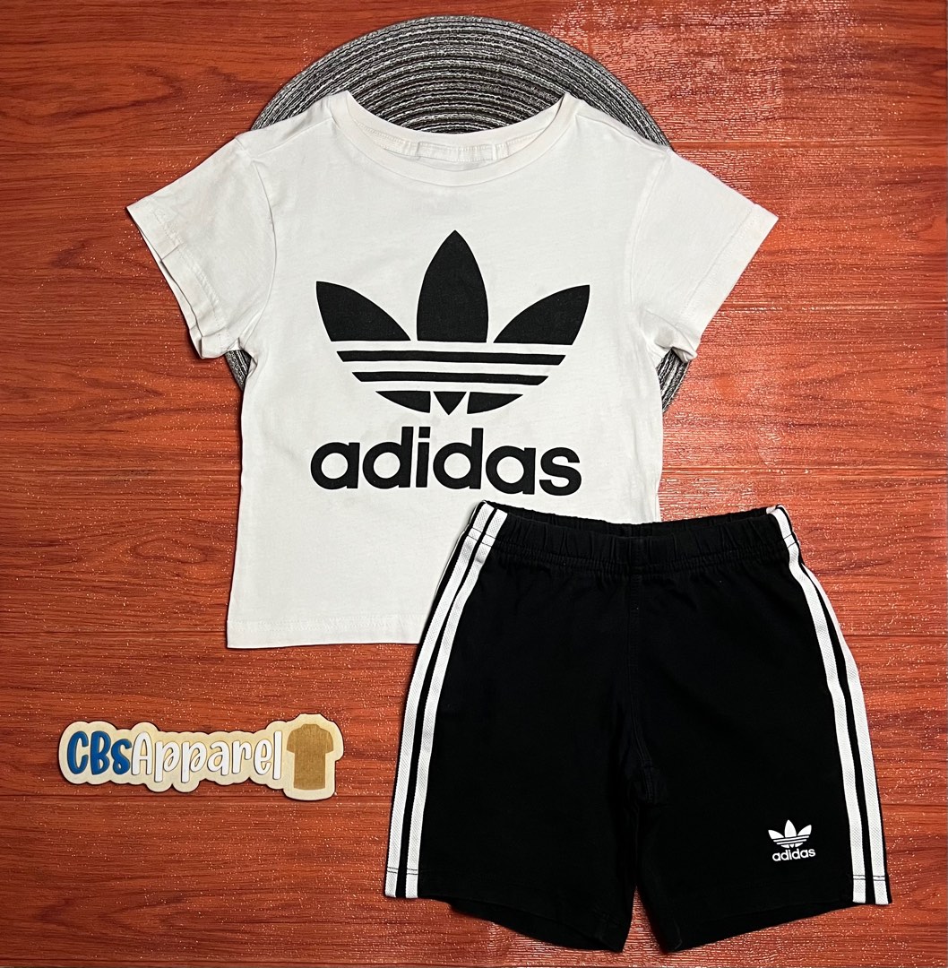 Adidas Trefoil Terno for kids 3-4Y, Babies & Kids, Babies & Kids ...