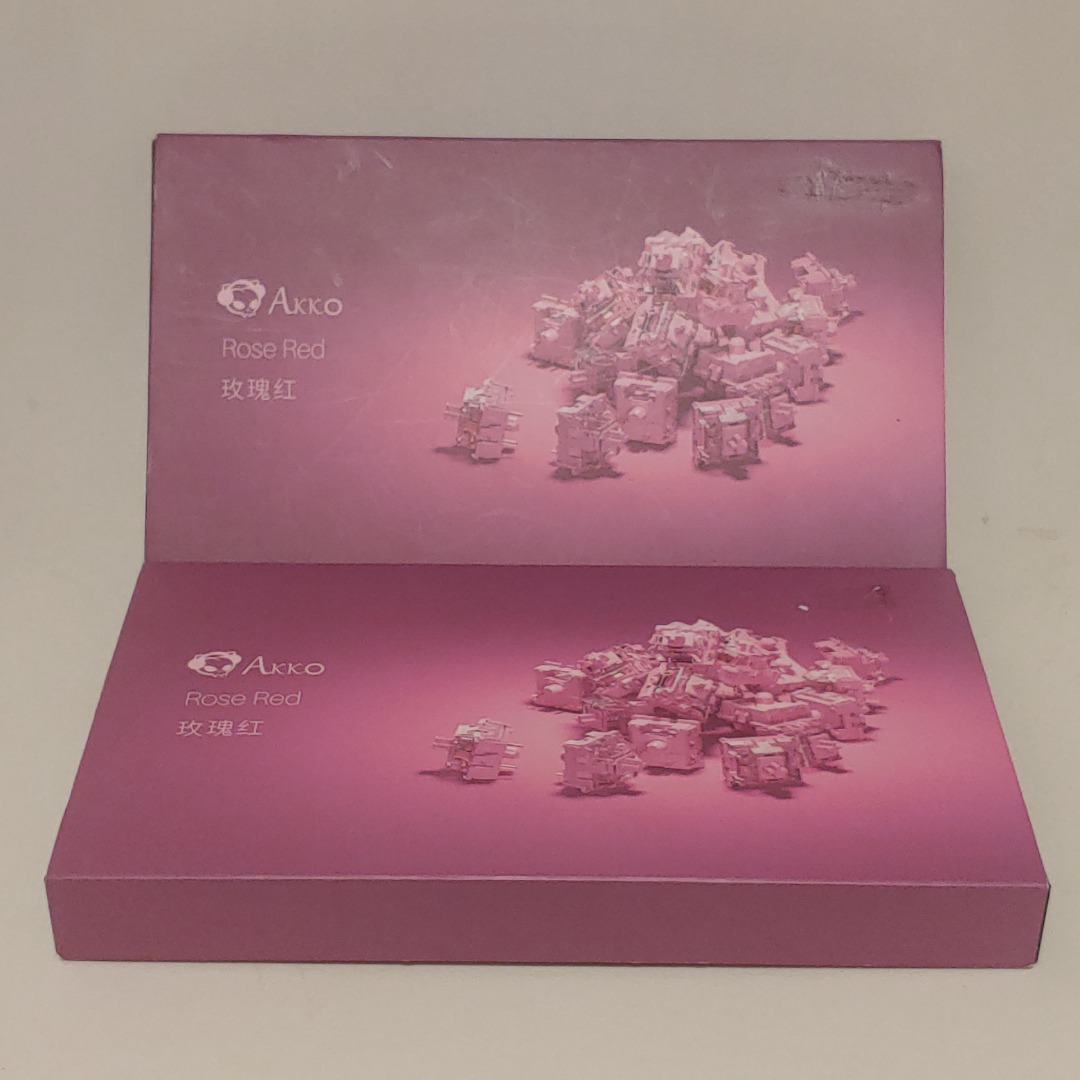 Akko CS Rose Red Switch (90pcs), Computers & Tech, Parts & Accessories ...