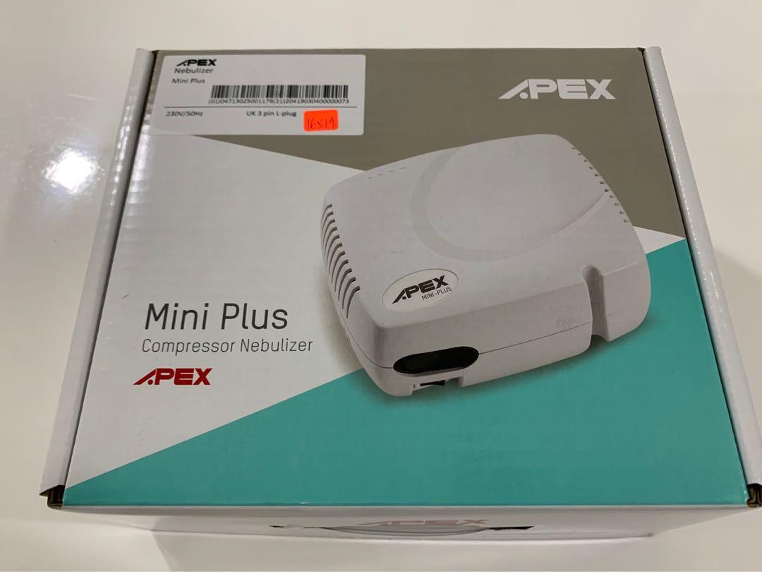 Apex Mini Plus Compressor Nebulizer, Health & Nutrition, Massage ...