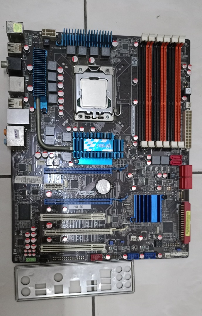 ASUS P6T SE Motherboard X58 + X5650 Processor, Computers & Tech, Parts ...