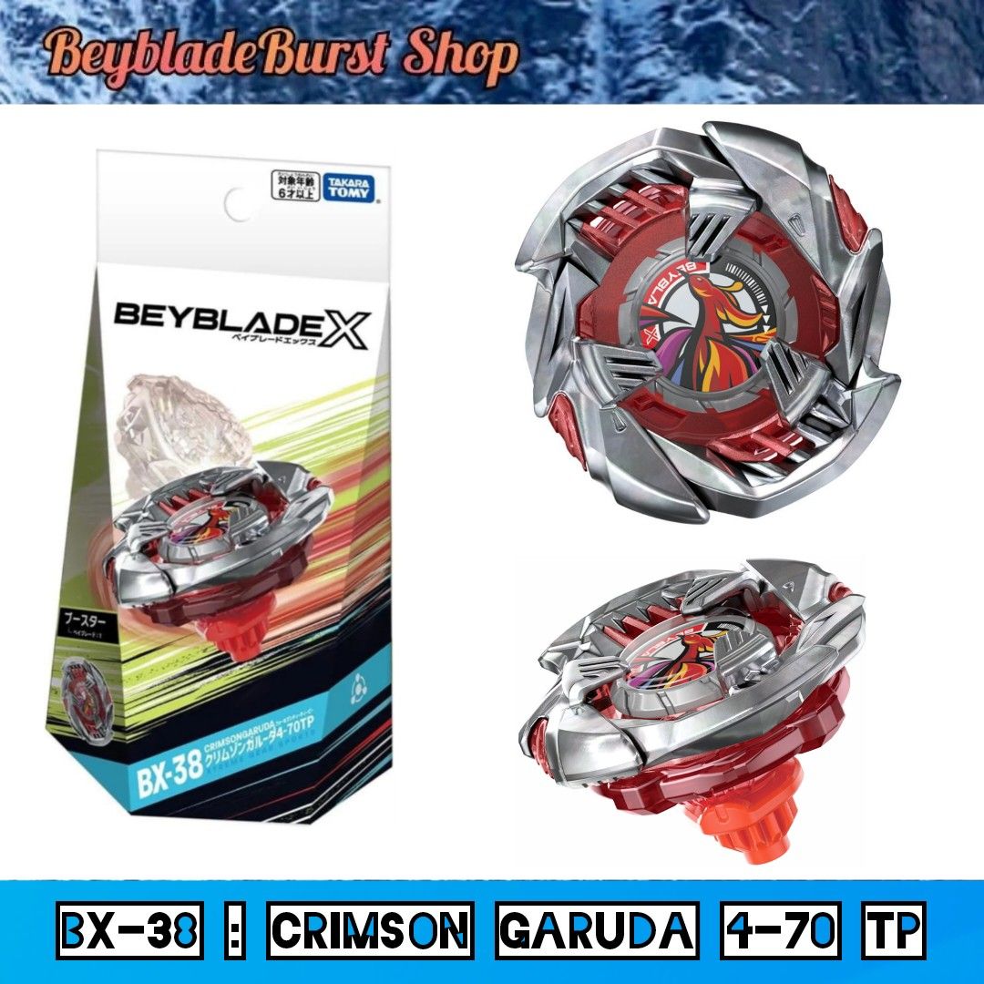 BX 38 BX38 Crimson Garuda 4 70 TP Beyblade X Takara Tomy Hobbies BX 38 BX38 Crimson Garuda 4 70 TP Beyblade X Takara Tomy Hobbies
