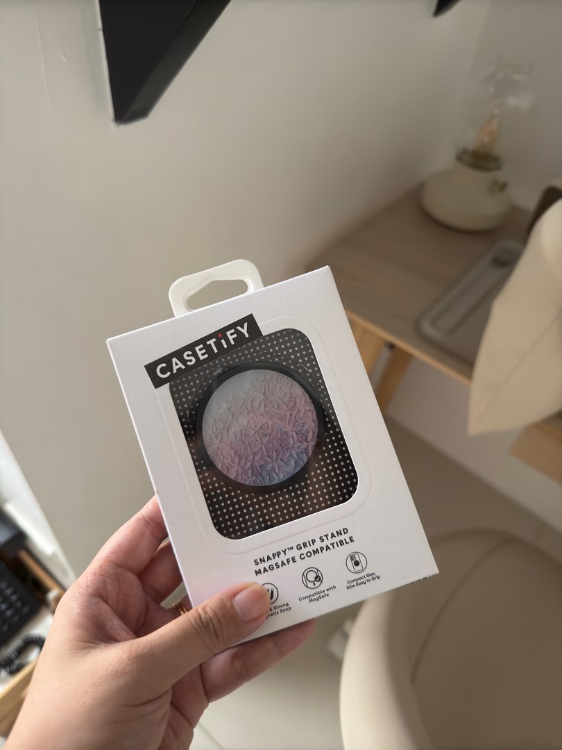 Casetify Snappy Grip Stand Magsafe Compatible, Mobile Phones & Gadgets ...
