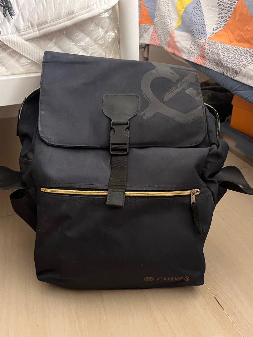 chivas regal navy blue backpack bag, Men's Fashion, Bags, Backpacks on ...