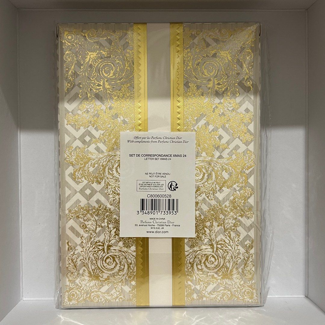 Christian Dior Letter Set Xmas 24, Hobbies & Toys, Stationery & Craft ...
