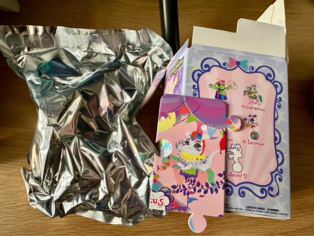 全新 Circus Digimon Adventure no.6 Gomamon, 興趣及遊戲, 玩具 & 遊戲類 - Carousell