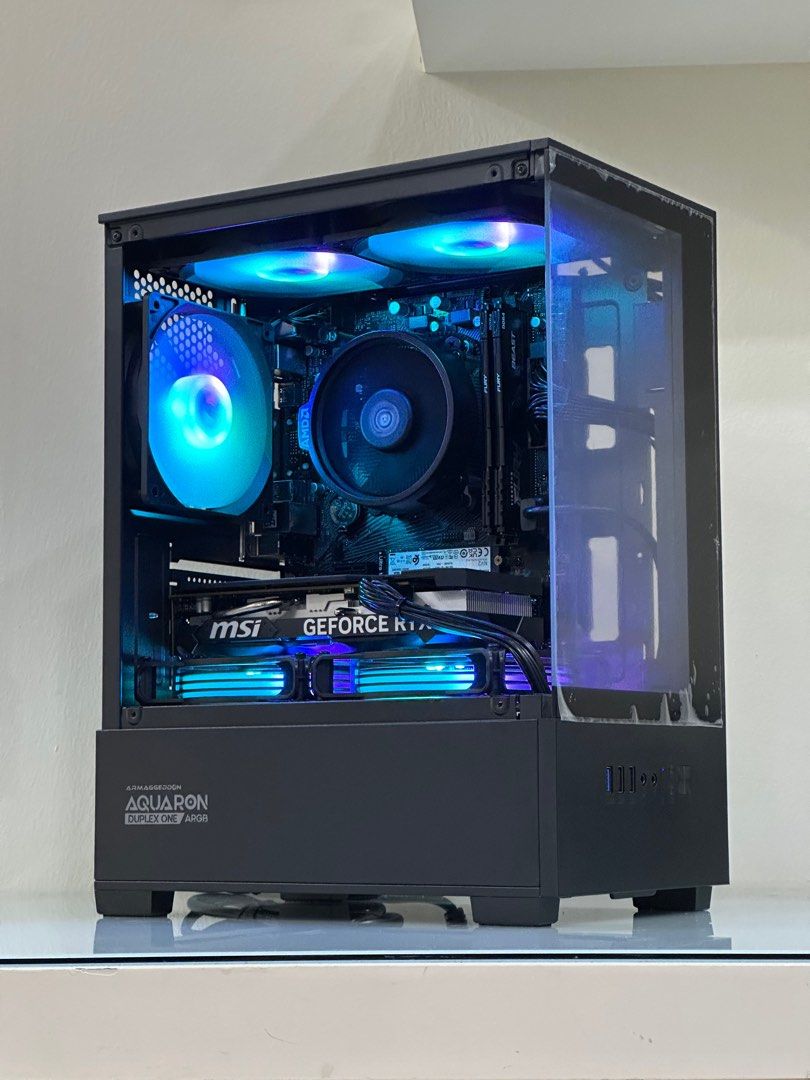 Compact Gaming PC | RTX 4060 | Ryzen 5 5500 | 1080p Gaming, Computers ...