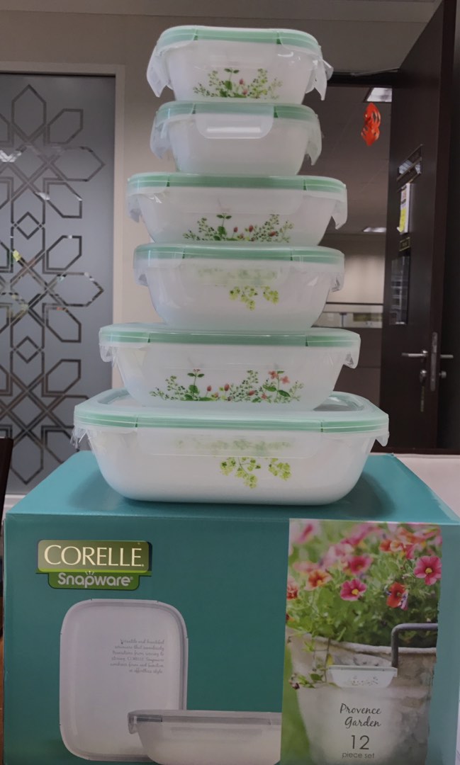 Corelle Snapware, Furniture & Home Living, Kitchenware & Tableware ...