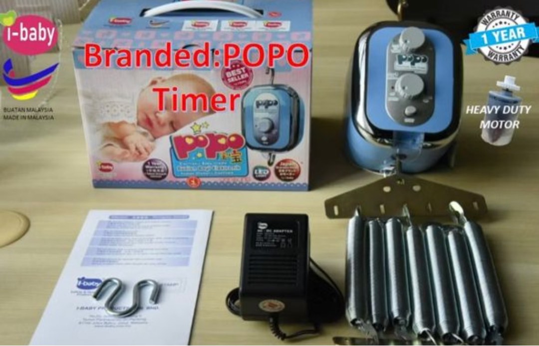 Cradle and stand buai baby popo timer all, Babies & Kids, Baby Nursery ...