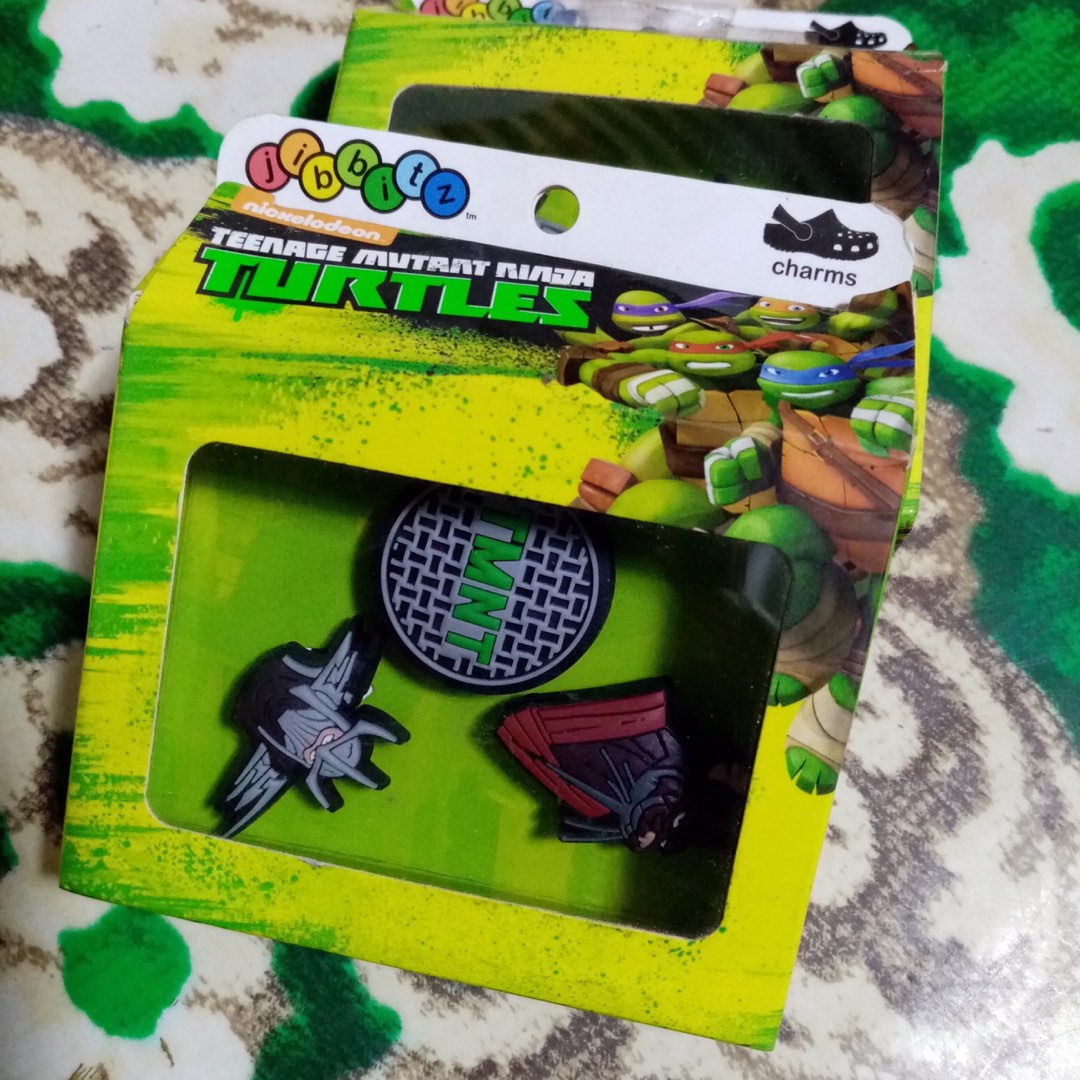 CROCS TEENAGE MUTANT NINJA TURTLES JIBBITZ PIN SET, Babies & Kids ...