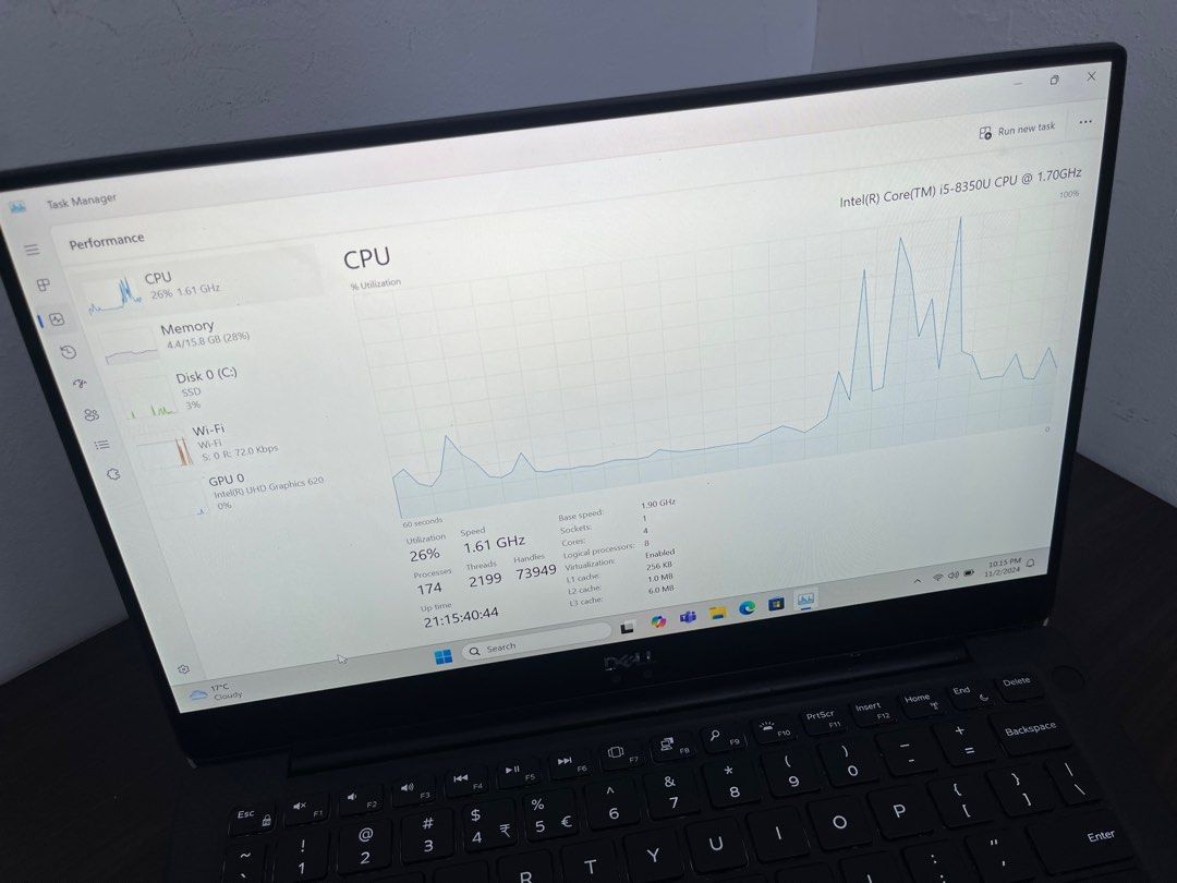 Dell XPS 13 9370 || intel i5/8th Gen || 16GB Ram || 512GB SSD || 13inch ...