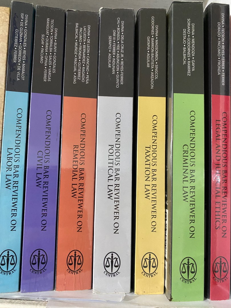 Divina Compendious Bar Reviewer (2023), Hobbies & Toys, Books ...