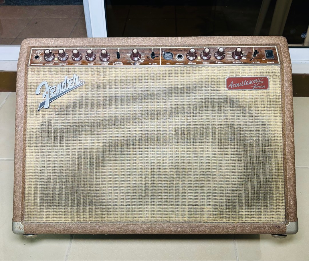 Fender Acoustasonic Jr DSP Guitar Combo Amp, Hobbies & Toys, Music ...