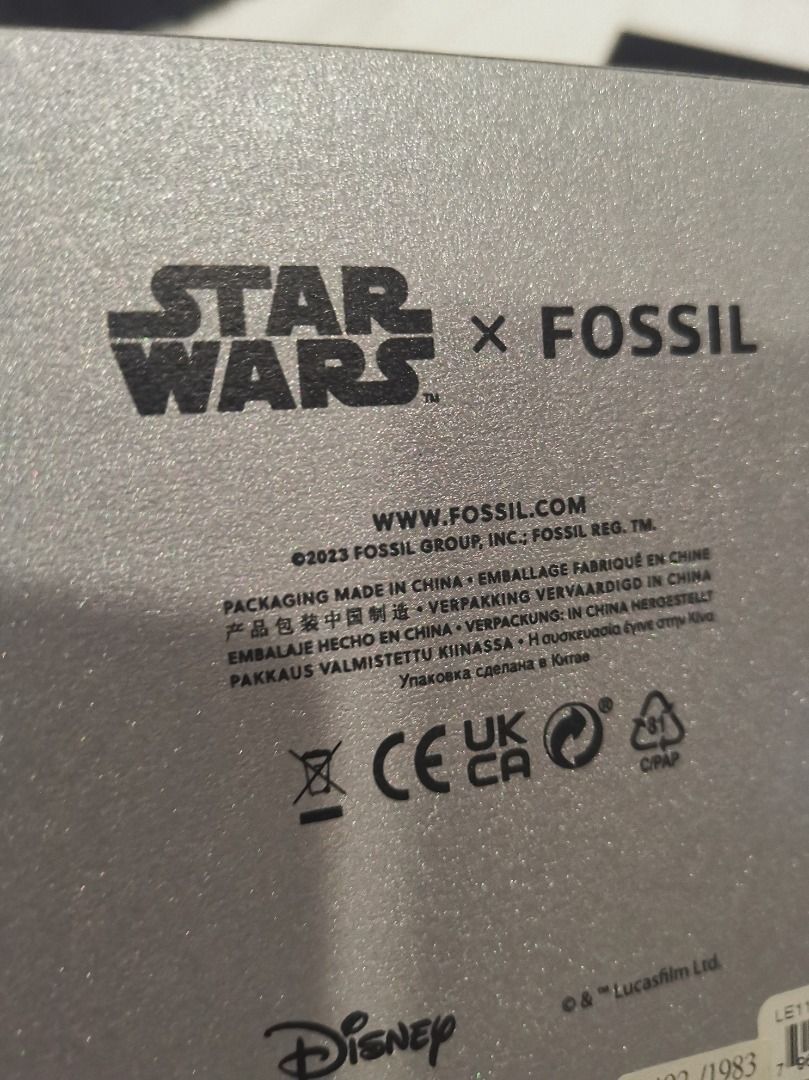 Fossil Limited Edition Star Wars R2-D2 Automatic Stainless Steel Watch ...
