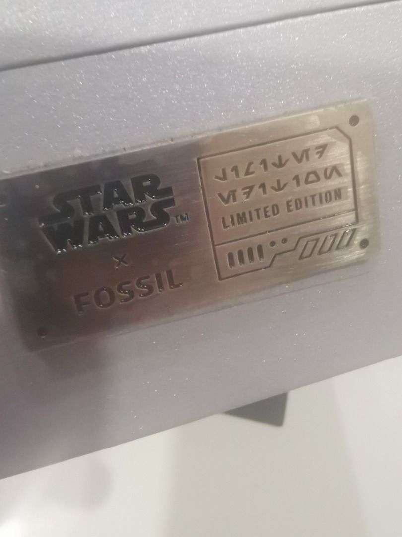 Fossil Limited Edition Star Wars R2-D2 Automatic Stainless Steel Watch ...