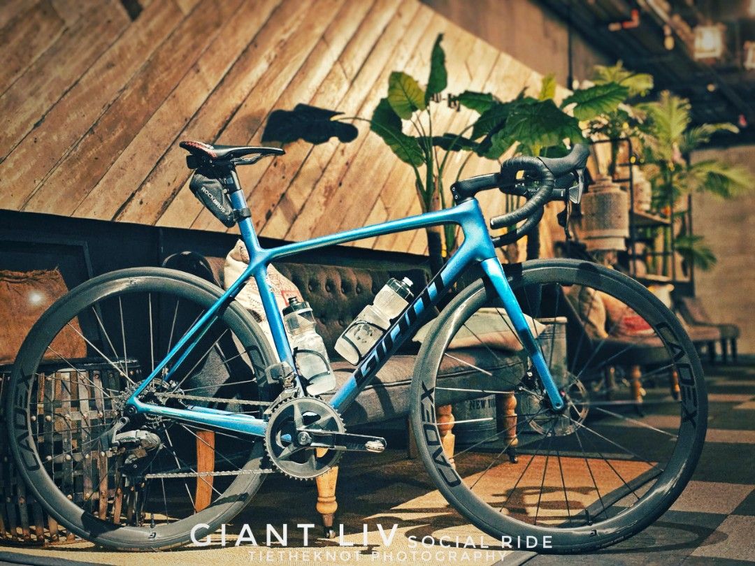 GIANT TCR SL Frameset SIZE M & Sram Rival, Sports Equipment, Bicycles ...