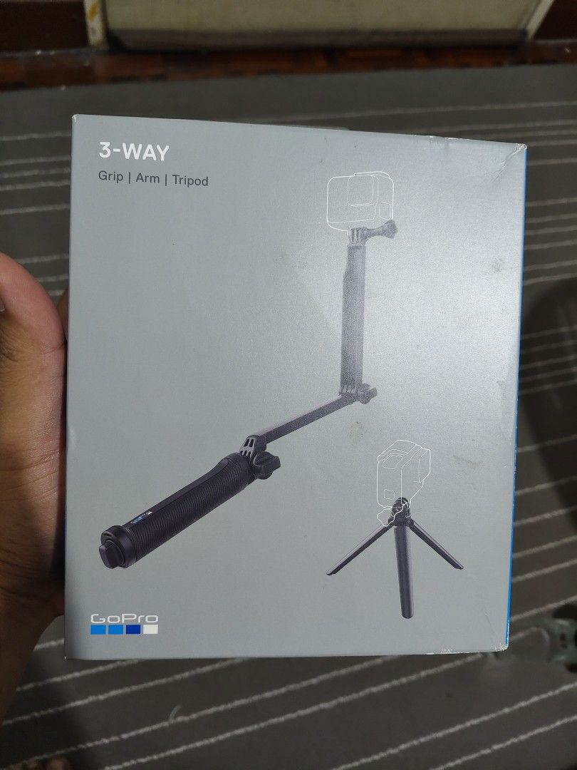 GoPro 3 Way Grip Arm Tripod, Photography, Photography Accessories, Camera Bags & Carriers on ...