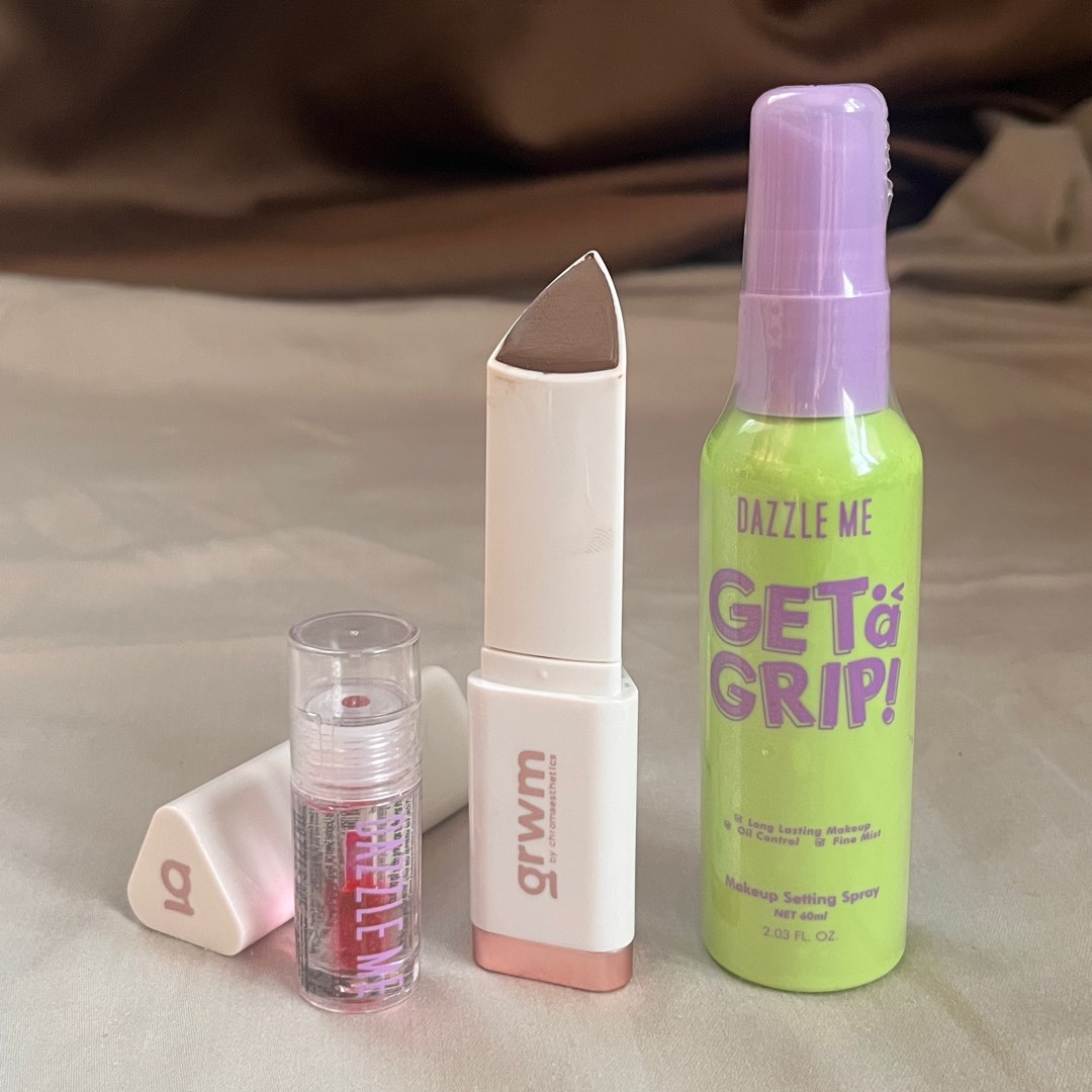 GRWM Contour Stick and Dazzle Me Setting Spray, Beauty & Personal Care ...