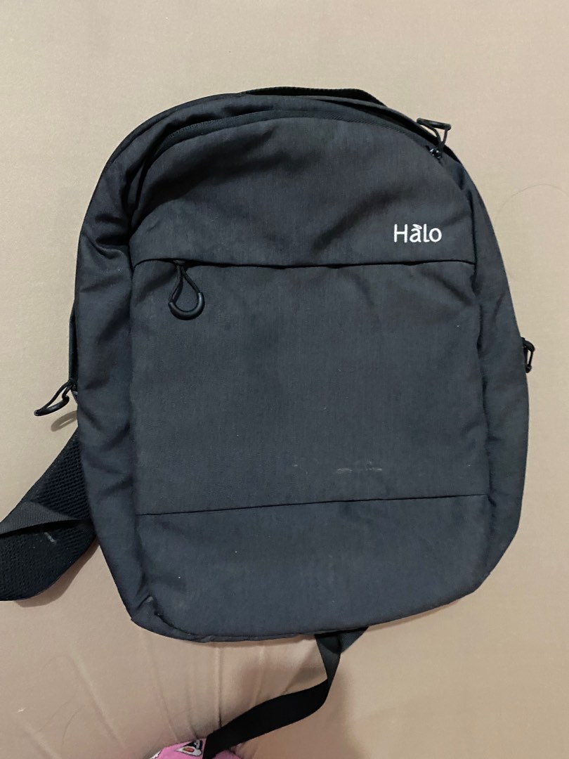 Halo Laptop Backpack, Men's Fashion, Bags, Backpacks on Carousell