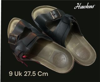 Hawkins Black Leather Boot/7UK, Men's Fashion, Footwear, Boots on Carousell