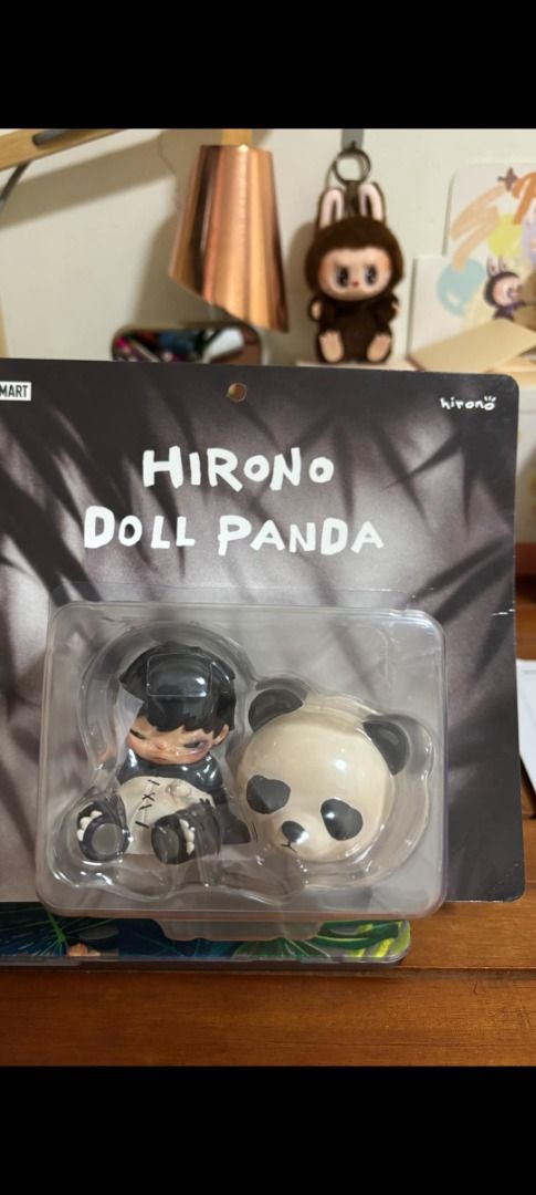 Hirono set (pop mart) Panda, Sad clown, Numb, Protector, Ragpicker ...