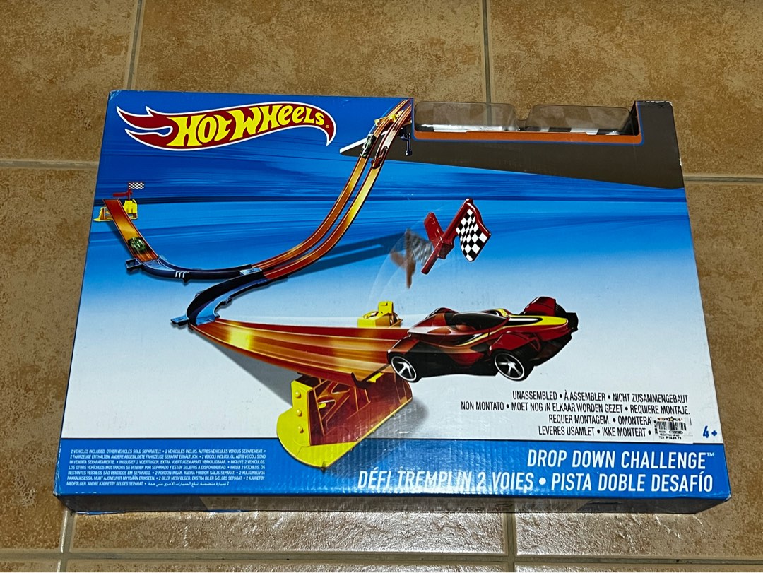 Hot Wheels Drop Down Challenge, Hobbies & Toys, Toys & Games on Carousell