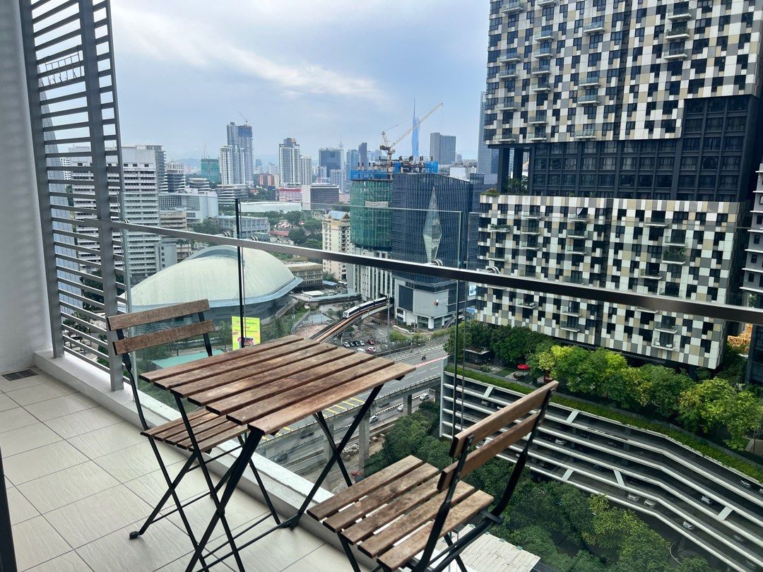 Ikea tarno table and 2 chairs, Furniture & Home Living, Outdoor ...