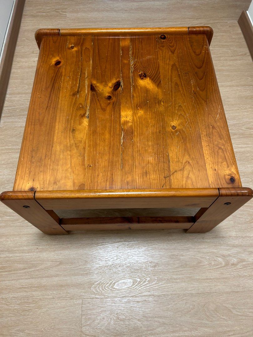 IKEA solid teak wood coffee table, Furniture & Home Living, Furniture ...