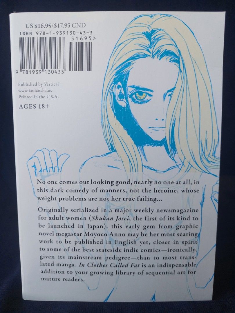 In Clothes Called Fat (English Manga, Vertical / Kodansha, Moyoco Anno ...