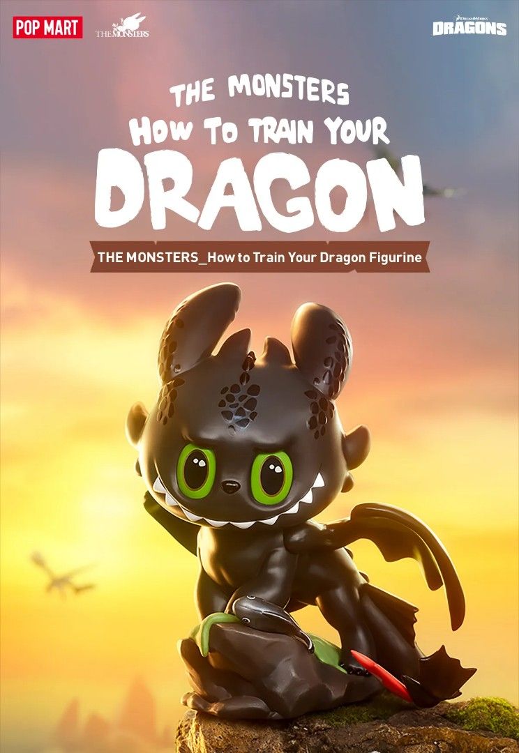 [In Stock] Labubu x How to Train Your Dragon figurine, Hobbies & Toys ...