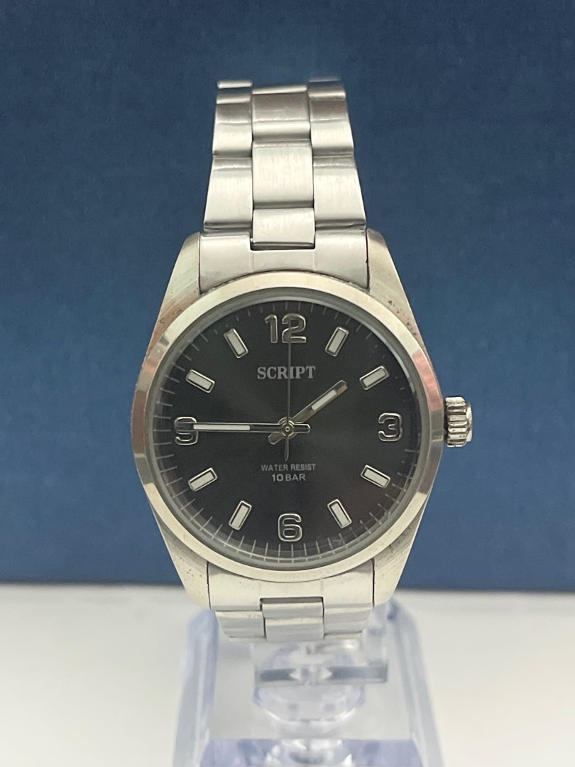 J-Axis Script Watch, Men's Fashion, Watches & Accessories, Watches on ...