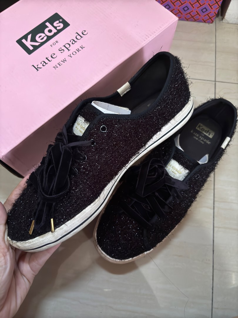 Keds x Kate Spade limited edition (original100%), Fesyen Wanita, Sepatu ...