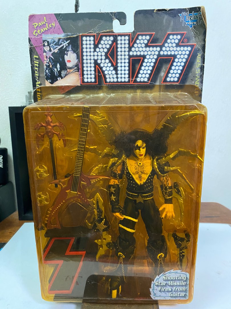 KISS ultra action figures (ace frehley), Hobbies & Toys, Toys & Games ...
