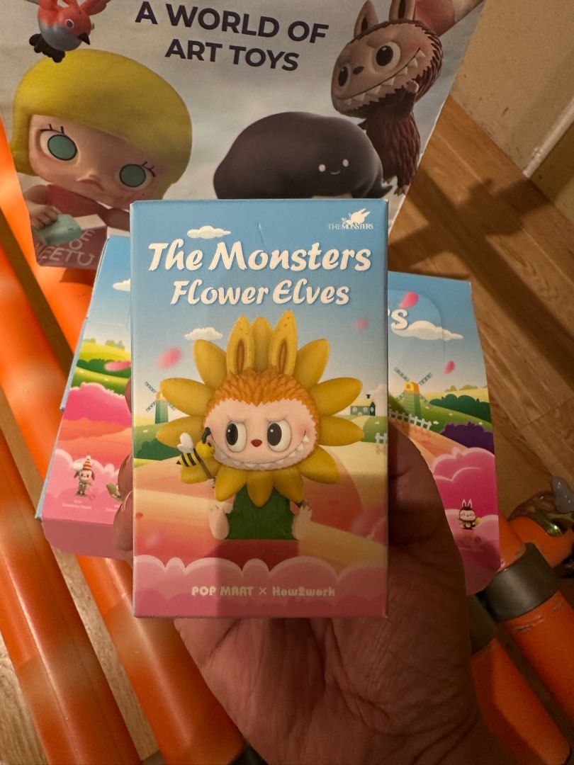Labubu - The monsters flower elves, Hobbies & Toys, Toys & Games on ...