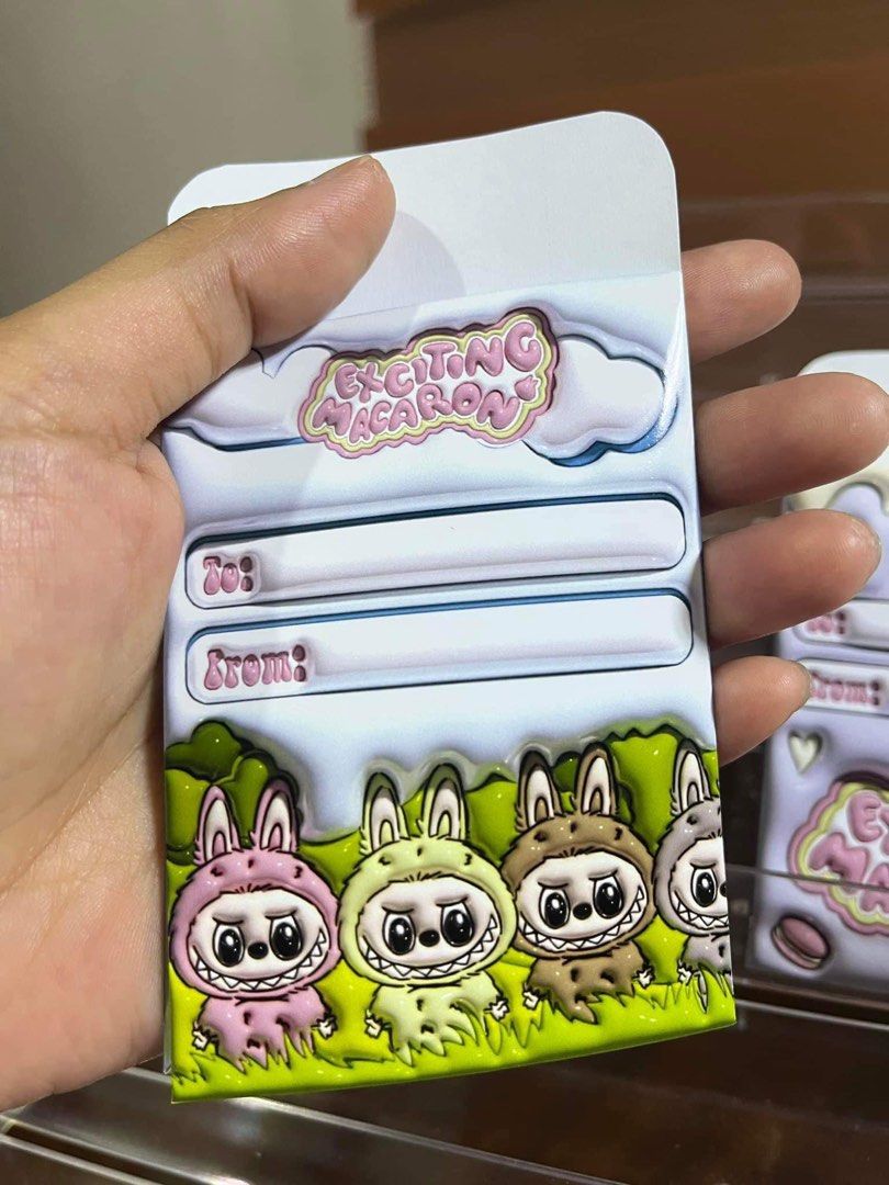 LABUBU AMPAO 3D, Hobbies & Toys, Stationary & Craft, Craft Supplies ...