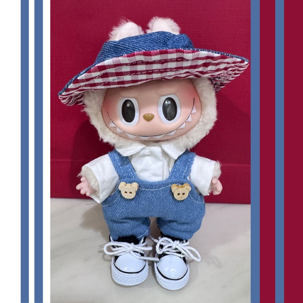 Labubu Fashion Denim Style Labubu Clothes Labubu Cloths Labubu Dress ...