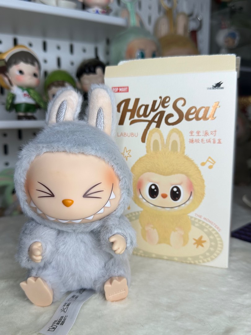 Labubu Have A Seat V2, Hobbies & Toys, Toys & Games on Carousell