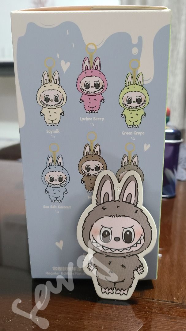 Labubu v1 Sesame bean, Hobbies & Toys, Toys & Games on Carousell