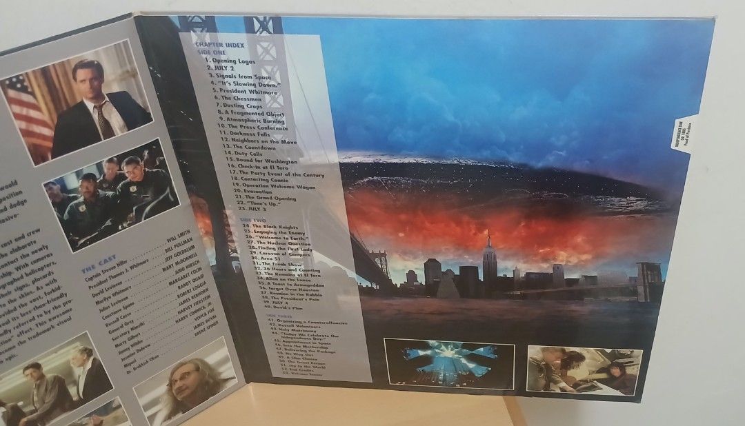 Laser Disc: Independence Day, TV & Home Appliances, TV & Entertainment ...