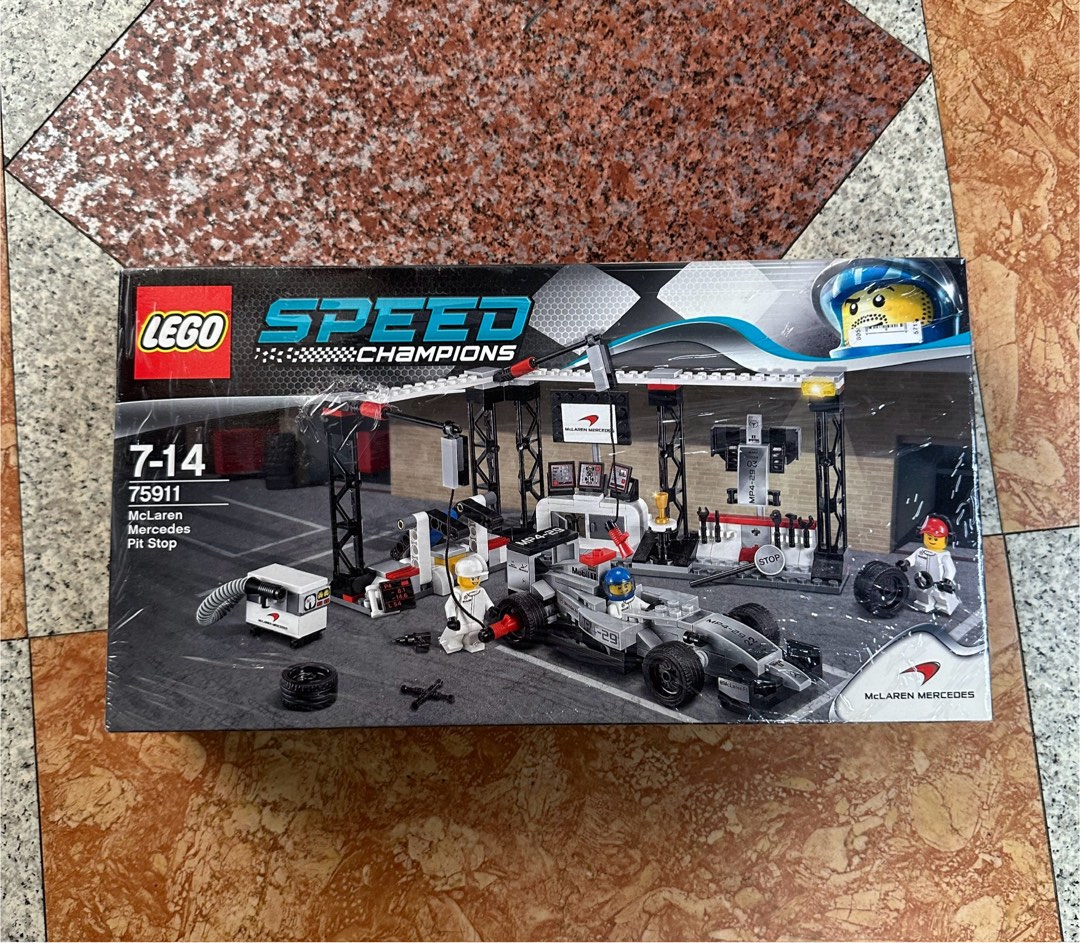 LEGO#75911 Speed Champions McLaren Mercedes Pit Stop, Hobbies & Toys ...