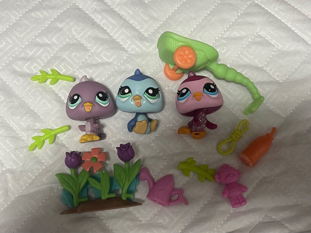 Littlest pet shop triplets exclusive set, Hobbies & Toys, Toys & Games ...