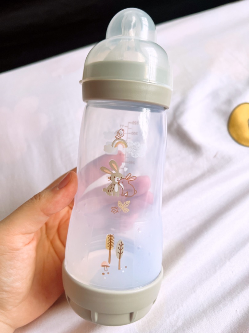 Mam milk bottle 320ml, Babies & Kids, Nursing & Feeding, Breastfeeding ...