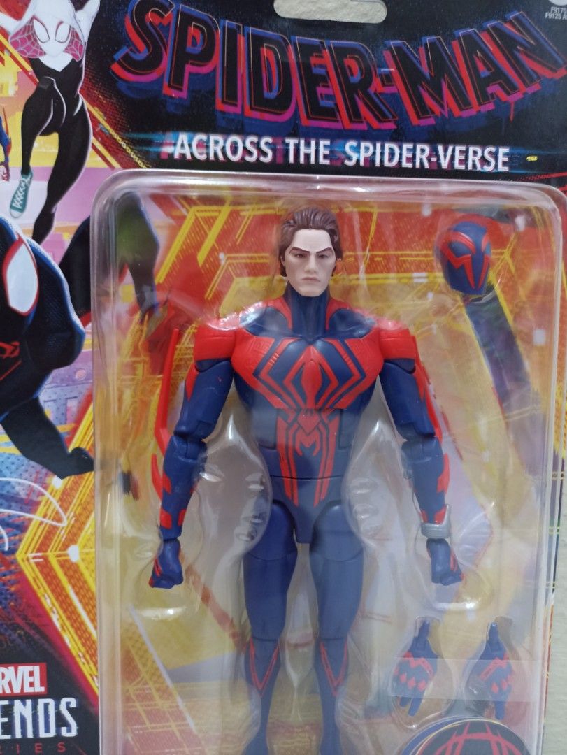 Marvel legends spider man accross the spider verse spider man 2099 ...