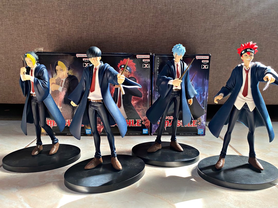 Mashle Dxf Set of 4, Hobbies & Toys, Toys & Games on Carousell