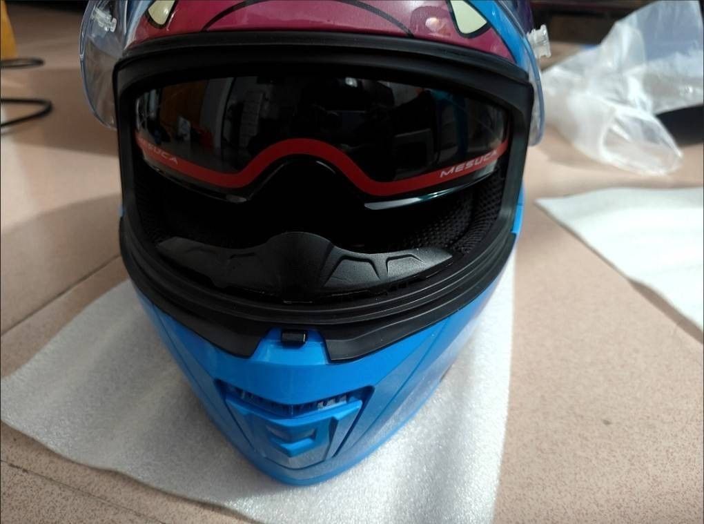 MESUCA X STITCH full face dual visor helmet, 機車, 新車在旋轉拍賣