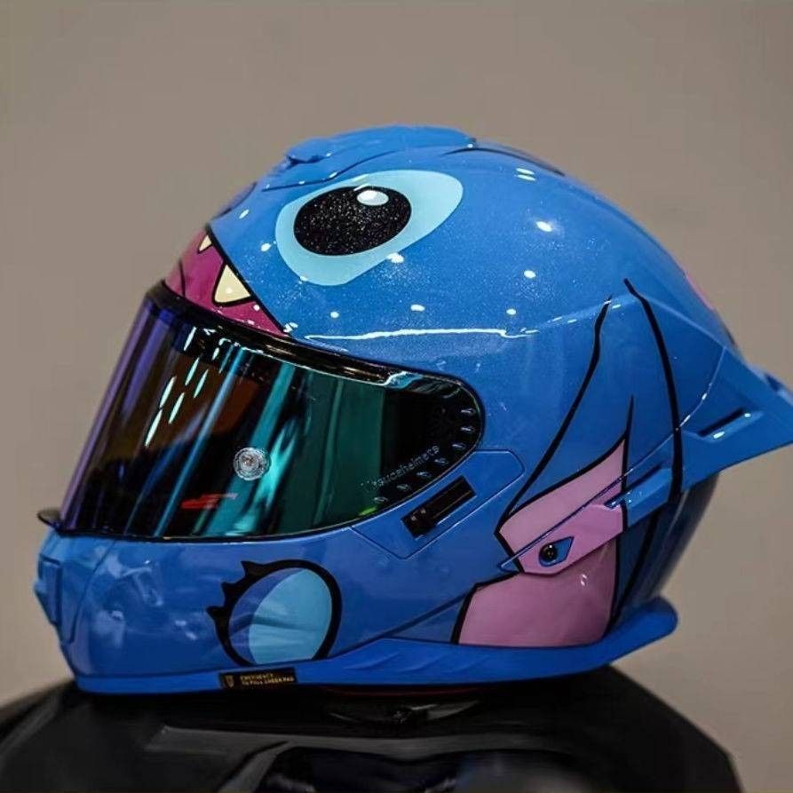 MESUCA X STITCH full face dual visor helmet, 機車, 新車在旋轉拍賣